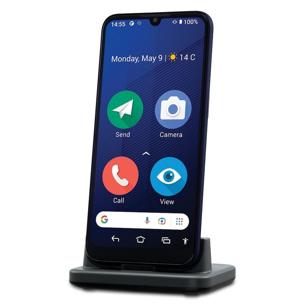 Doro 8210 Dark Blue 4G 4/64GB -älypuhelin - Datapalvelu.fi